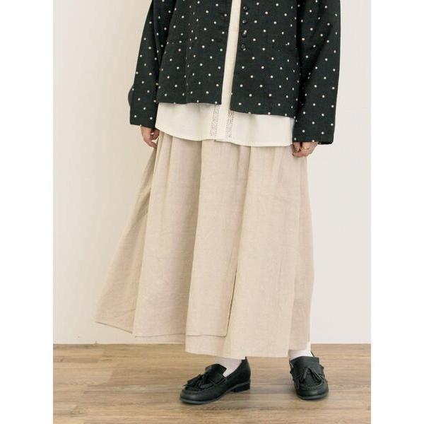 『セール実施中』ZOZO問い合わせ番号:98466865ショップ:Samansa Mos2，サマンサ モスモスブランド:Samansa Mos2，サマンサ モスモス商品名:【Cross×Linen】ラップ風スカートカテゴリ:スカート>...