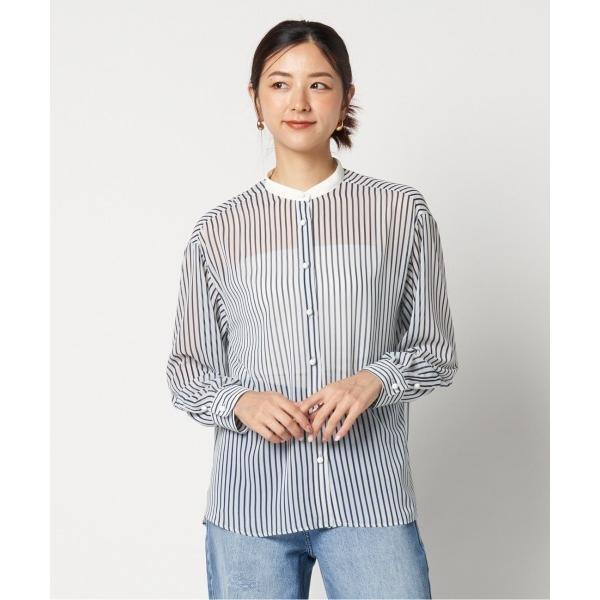 『セール実施中』ZOZO問い合わせ番号:98467580ショップ:HELIOPOLE，エリオポールブランド:HELIOPOLE，エリオポール商品名:the EDITOR SHIRT (CHIFFON)カテゴリ:トップス>シャツ/ブラウ...