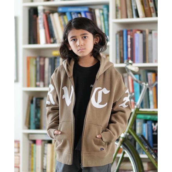 『タイムセール実施中』ZOZO問い合わせ番号:98467636ショップ:ムラサキスポーツ，ムラサキスポーツブランド:RVCA，ルーカ，ムラサキスポーツ，ムラサキスポーツ商品名:RVCA/ルーカ ジップアップ パーカー キッズ スウェット フ...