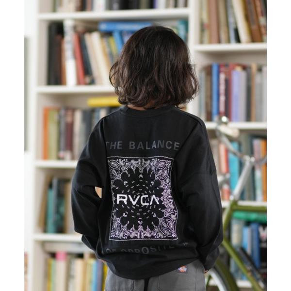 ZOZO問い合わせ番号:98467641ショップ:ムラサキスポーツ，ムラサキスポーツブランド:RVCA，ルーカ，ムラサキスポーツ，ムラサキスポーツ商品名:RVCA/ルーカ BANDANA BALANCE LT キッズ ロンT BF046-P...