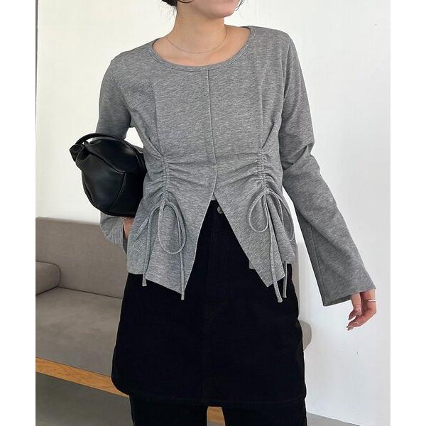 『セール実施中』ZOZO問い合わせ番号:98467800ショップ:CAPRICIEUX LE'MAGE，カプリシュレマージュブランド:CAPRICIEUX LE'MAGE，カプリシューレマージュ商品名:ドロストリブTシャツカテゴリ:トップス...