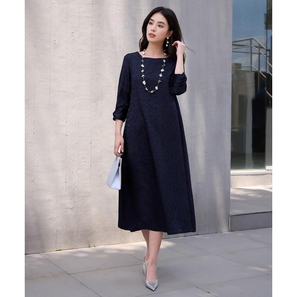 『セール実施中』ZOZO問い合わせ番号:98467911ショップ:DRESS+，ドレス プラスブランド:DRESS PLUS，ドレスプラス，DRESS STAR，ドレス スター商品名:パーティードレス ワンピース 大きいサイズ 膝下丈 袖あ...