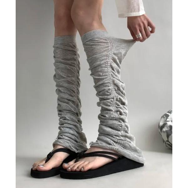 ※このアイテムは返品・交換対象外商品です。ZOZO問い合わせ番号:98467933ショップ:mebole，メボレブランド:mebole，メボレ商品名:Scrunched Leg Warmerカテゴリ:レッグウェア>レッグウォーマーブラ...