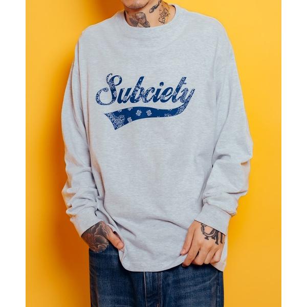 ZOZO問い合わせ番号:98467966ショップ:Subciety，サブサエティブランド:Subciety，サブサエティ商品名:Bandanna glorious L/S teeカテゴリ:トップス>Tシャツ/カットソーブランド品番:1...