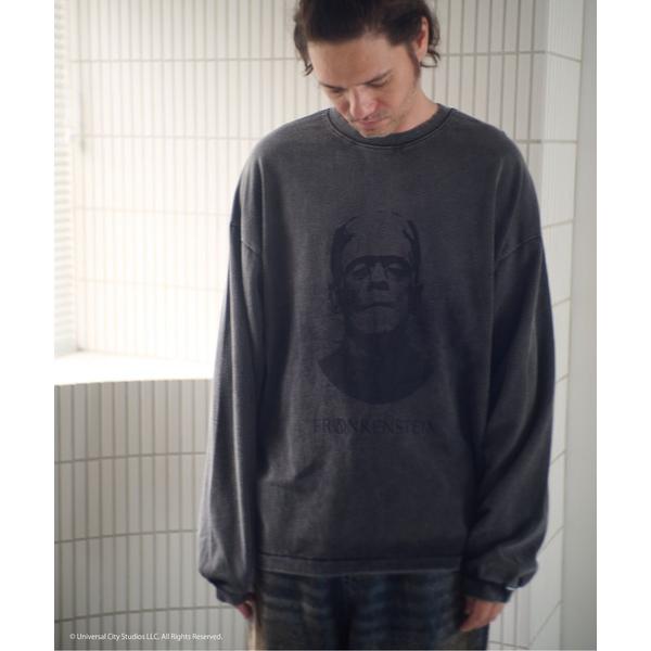 ZOZO問い合わせ番号:98468820ショップ:IO，イオブランド:ADAM PATEK，アダムパテック商品名:ADAMPATEK/Frankenstein portrait long sleeve/フランケンシュタイン肖像画デザインコラ...
