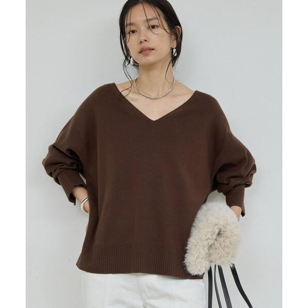 ZOZO問い合わせ番号:98469061ショップ:GALLARDAGALANTE，ガリャルダガランテブランド:GALLARDAGALANTE，ガリャルダガランテ商品名:【CHIKAコラボ】【時短】タイ付き総針Vネックニットカテゴリ:トップス...