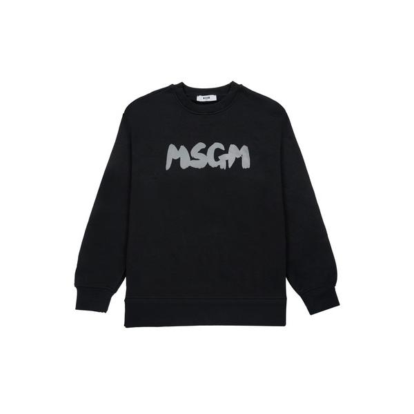 『セール実施中』ZOZO問い合わせ番号:98469153ショップ:MSGM，エムエスジーエムブランド:MSGM KIDS，エムエスジーエムキッズ，MSGM，エムエスジーエム商品名:MSGM KIDS NEWブラッシュストロークロゴ スウェッ...