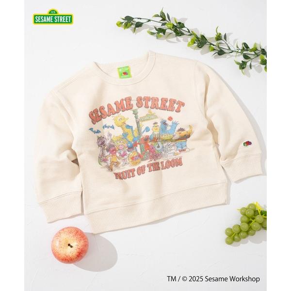 ZOZO問い合わせ番号:98469339ショップ:FRUIT OF THE LOOM，フルーツオブザルームブランド:FRUIT OF THE LOOM，フルーツオブザルーム商品名:長袖スウェット(1) / キッズ / セサミストリート / ...