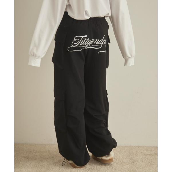 『タイムセール実施中』ZOZO問い合わせ番号:98469557ショップ:Auntie Rosa，アンティローザブランド:TITTY&amp;CO.，ティティーアンドコー商品名:バックプリントスウェットパンツカテゴリ:パンツ>スウェット...