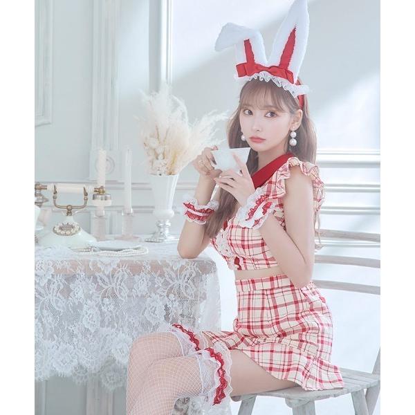 ※このアイテムは返品・交換対象外商品です。ZOZO問い合わせ番号:98470001ショップ:sugar nine，シュガーナインブランド:sugar nine，シュガーナイン商品名:チェックバニーセットアップ 【コスプレ6点セット】カテゴリ...