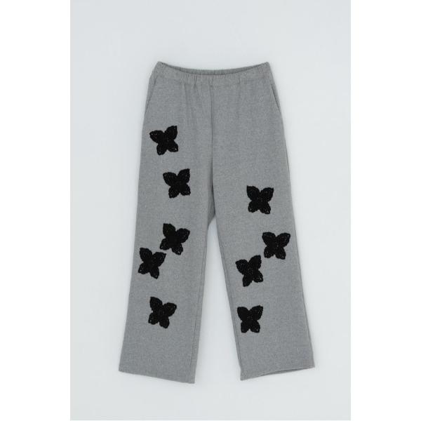 『セール実施中』ZOZO問い合わせ番号:98471162ショップ:DISCOVERED，ディスカバードブランド:DISCOVERED，ディスカバード商品名:BUTTERFLY CROCHET SWEAT PANTSカテゴリ:パンツ>ス...