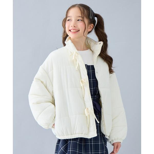 『タイムセール実施中』ZOZO問い合わせ番号:98502202ショップ:cross marche，クロスマルシェブランド:Amourire girl，アムリールガール，cross marche，クロスマルシェ商品名:スタンドカラー中綿リボン...