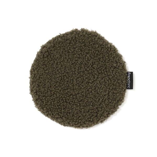 ZOZO問い合わせ番号:98502390ショップ:Francfranc，フランフランブランド:Francfranc，フランフラン商品名:ブークレ コースター グリーンカテゴリ:食器/キッチン>ランチョンマット/テーブルウェアブランド品...