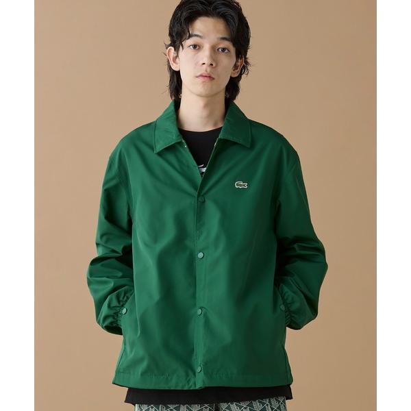 『セール実施中』ZOZO問い合わせ番号:98502597ショップ:LACOSTE，ラコステブランド:LACOSTE，ラコステ商品名:撥水 リバーシブルコーチジャケット 無地×総柄カテゴリ:ジャケット/アウター>ブルゾンブランド品番:B...