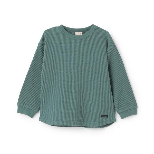 『セール実施中』ZOZO問い合わせ番号:98502693ショップ:petit main，プティマインブランド:petit main，プティマイン商品名:【GOODPRICE】ワッフル長袖Tシャツカテゴリ:トップス>Tシャツ/カットソー...