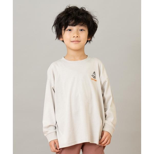 『セール実施中』ZOZO問い合わせ番号:98502711ショップ:petit main，プティマインブランド:and D. petit main，アンドディープティマイン商品名:【綿100】【365D.】サブジェクト刺繍ロンTカテゴリ:トッ...