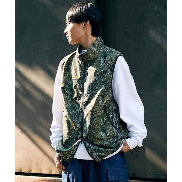 『セール実施中』ZOZO問い合わせ番号:98502790ショップ:GLAZOS，グラソスブランド:GLAZOS，グラソス商品名:【GLSW.】【撥水】ZIP UPベストカテゴリ:トップス>ベストブランド品番:3754307素材:表地：...