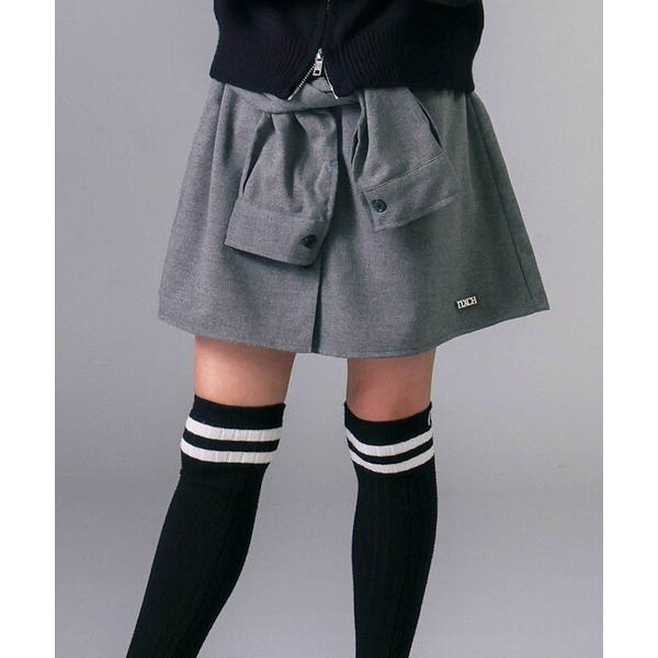 『タイムセール実施中』ZOZO問い合わせ番号:98502987ショップ:BEBE ONLINE STORE，ベベ オンラインストアブランド:nexchic，ネクシック商品名:ウエスト巻袖付きスカパン(110~150cm)カテゴリ:スカート&...