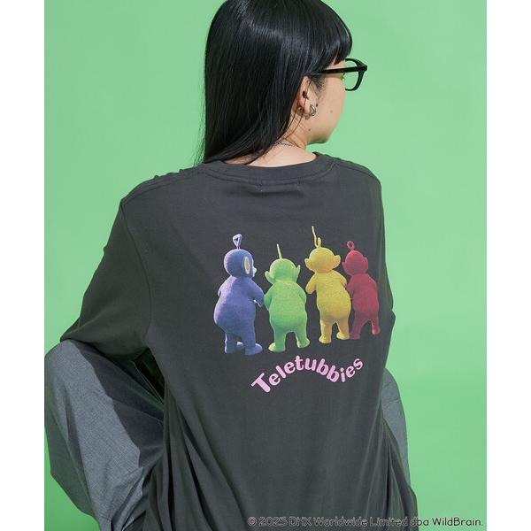 『セール実施中』ZOZO問い合わせ番号:98503057ショップ:FREAK'S STORE，フリークスストアブランド:FREAK'S STORE，フリークスストア商品名:Teletubbies バックビュー バックプリント ロンＴ/テレタ...