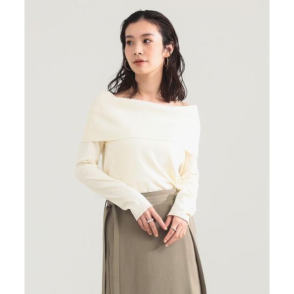 『セール実施中』ZOZO問い合わせ番号:98503502ショップ:BEAMS WOMEN，ビームスウィメンブランド:Demi-Luxe BEAMS，デミルクス ビームス商品名:【1/9値下げ】レーヨン ポリエステル オフショルダー プルオー...