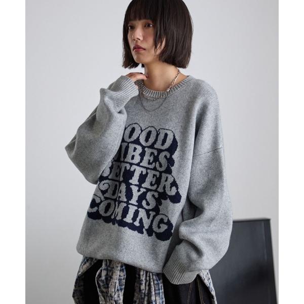 『タイムセール実施中』ZOZO問い合わせ番号:98504132ショップ:PAGEBOY，ページボーイブランド:PBLIM，ページボーイリム，PAGEBOY，ページボーイ商品名:《UNISEX》グッドレターニットカテゴリ:トップス>ニッ...