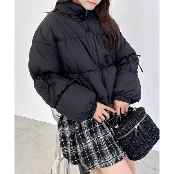 『タイムセール実施中』ZOZO問い合わせ番号:98504191ショップ:INGNI，イングブランド:INGNI，イング商品名:リボン付エコダウンカテゴリ:ジャケット/アウター>その他アウターブランド品番:1254-700011素材:表...