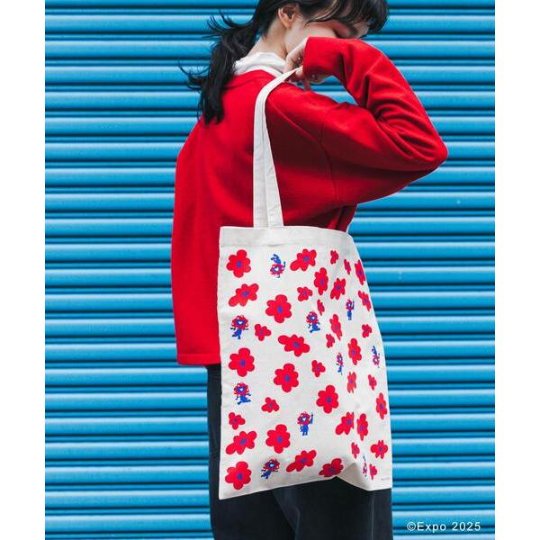 ZOZO問い合わせ番号:98504596ショップ:URBAN RESEARCH，アーバンリサーチブランド:THE GOODLAND MARKET，ザグッドランドマーケット商品名:EXPO2025 TOTE-FLOWERカテゴリ:バッグ&gt...