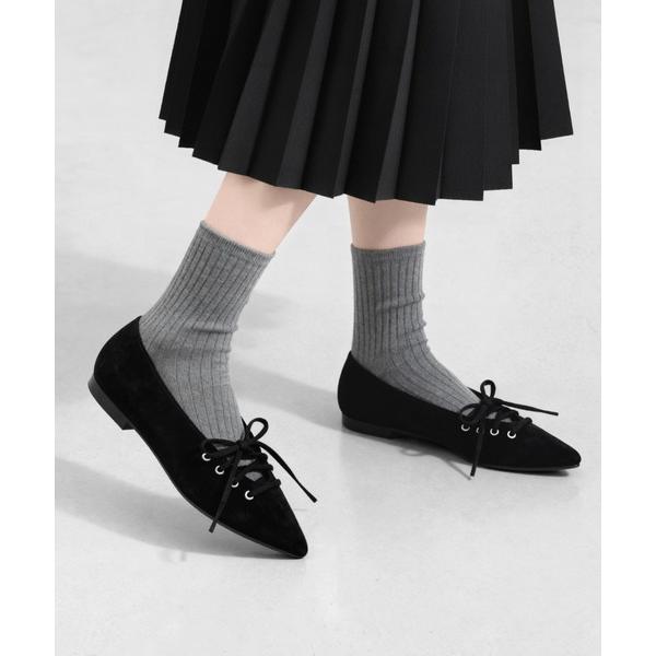 『タイムセール実施中』ZOZO問い合わせ番号:98504870ショップ:MAMIAN，マミアンブランド:MAMIAN，マミアン商品名:レースアップデザイン フラットシューズカテゴリ:シューズ>パンプスブランド品番:m17060素材:合...