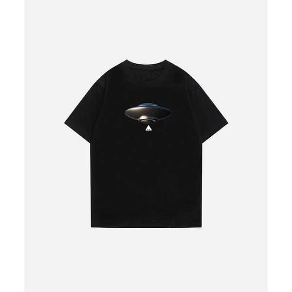 ZOZO問い合わせ番号:98505350ショップ:P L U M STORE，プラム ストアブランド:U:UME，ユーム商品名:Rice ball Motif Monster with U:ufo Tカテゴリ:トップス>Tシャツ/カッ...