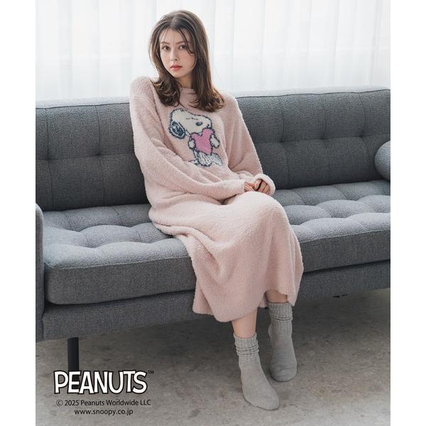 『セール実施中』ZOZO問い合わせ番号:98506088ショップ:MISCH MASCH，ミッシュ マッシュブランド:MISCH MASCH，ミッシュマッシュ商品名:2025秋冬新作 PEANUTSデザインルームウェアワンピースカテゴリ:ワ...