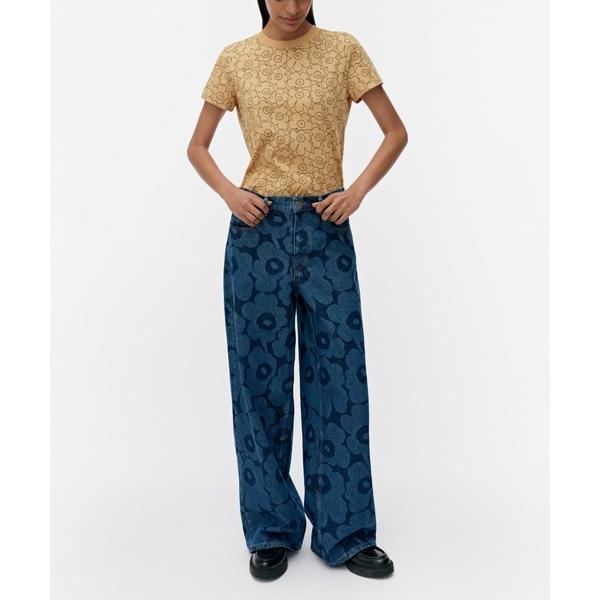 ZOZO問い合わせ番号:98506227ショップ:marimekko，マリメッコブランド:marimekko，マリメッコ商品名:【ノベルティ付】《Maridenim》Sh  Loose Uni / jeans pantsカテゴリ:パンツ&g...