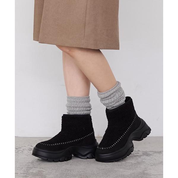 『タイムセール実施中』ZOZO問い合わせ番号:98506356ショップ:MONO-MART，モノマートブランド:forksy.，フォルクシー，MONO-MART，モノマート商品名:【forksy.】異素材MIXボリュームスニーカーソールショ...