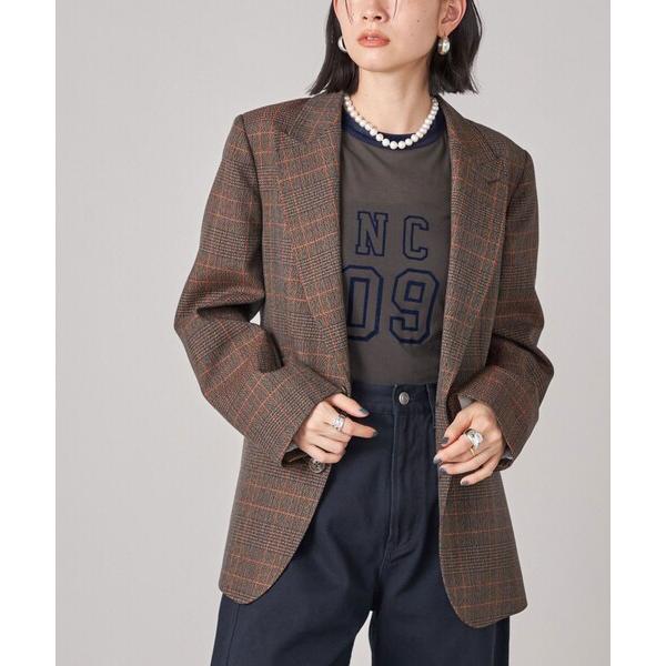 『タイムセール実施中』ZOZO問い合わせ番号:98506478ショップ:SHIPS for women，シップス フォー ウィメンブランド:SHIPS，シップス商品名:SHIPS NINE CASE: チェック テーラード ジャケットカテゴ...