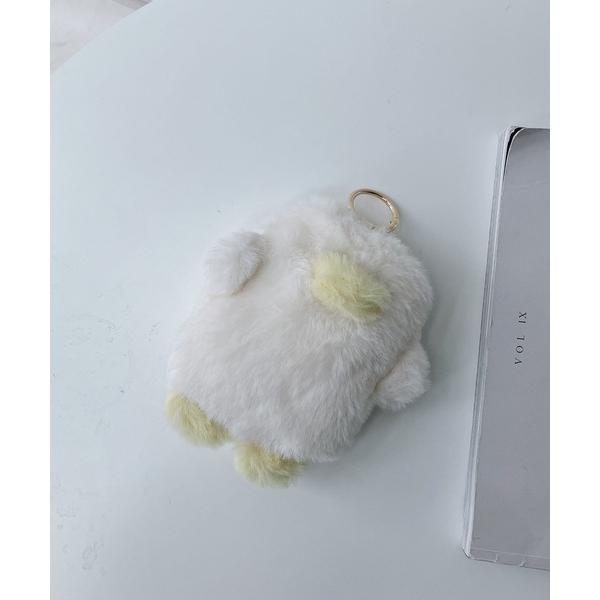 ZOZO問い合わせ番号:98507331ショップ:AS KNOW AS PLUS，アズノゥアズプラスブランド:AS KNOW AS plus，アズノゥアズプラス商品名:♪スフレアニマルキーリング付きミニポーチカテゴリ:財布/小物>キー...