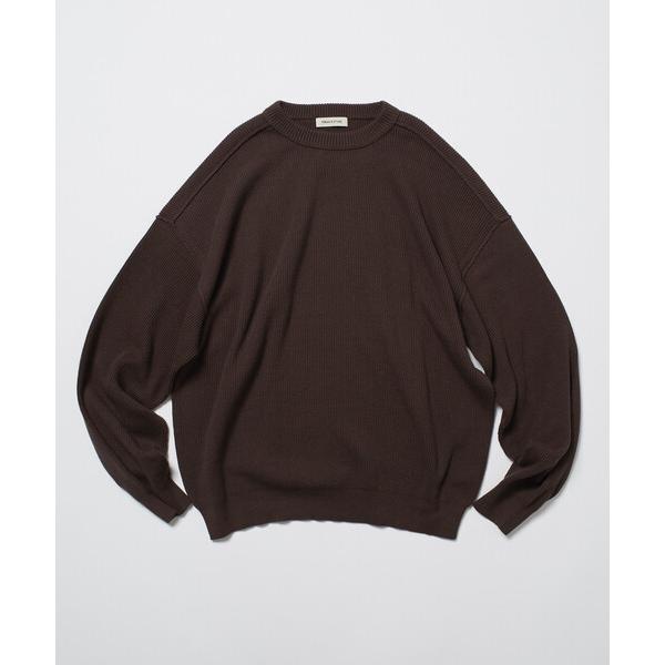 『タイムセール実施中』ZOZO問い合わせ番号:98507575ショップ:FREAK'S STORE，フリークスストアブランド:FREAK'S STORE，フリークスストア商品名:限定展開 リラックスフィット 片畦リンキング クルーネック ニ...