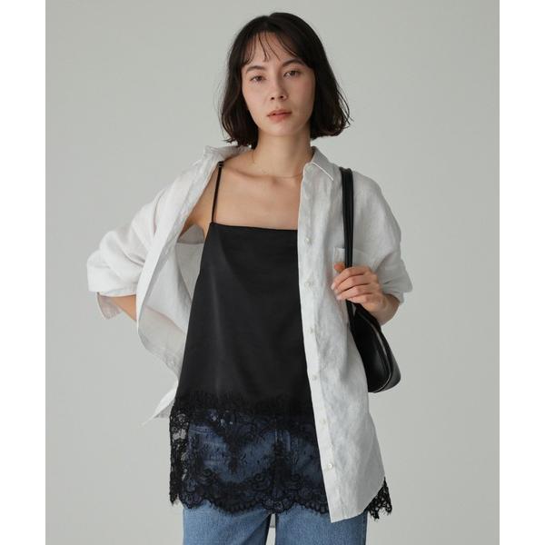 ZOZO問い合わせ番号:98507689ショップ:BABYLONE，バビロンブランド:BABYLONE，バビロン商品名:ヘムレースキャミソールカテゴリ:トップス>キャミソールブランド品番:594848素材:本体:ポリエステル100% ...