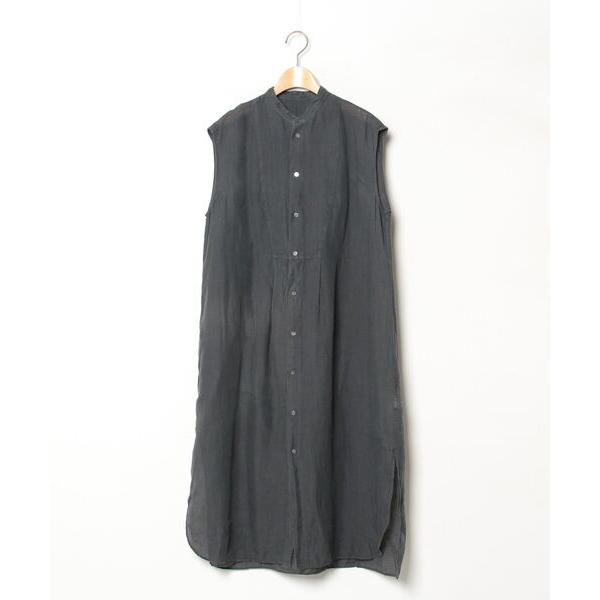 参考価格：20，900円発売時期：2023年03月コンディション：B（目立つ使用感なし）使用感が少ない、または気にならないアイテム首周り：汚れ参考商品名：【WEB先行予約】リネンラミーピースダイ バンドカラーシャツワンピース参考品番：120...