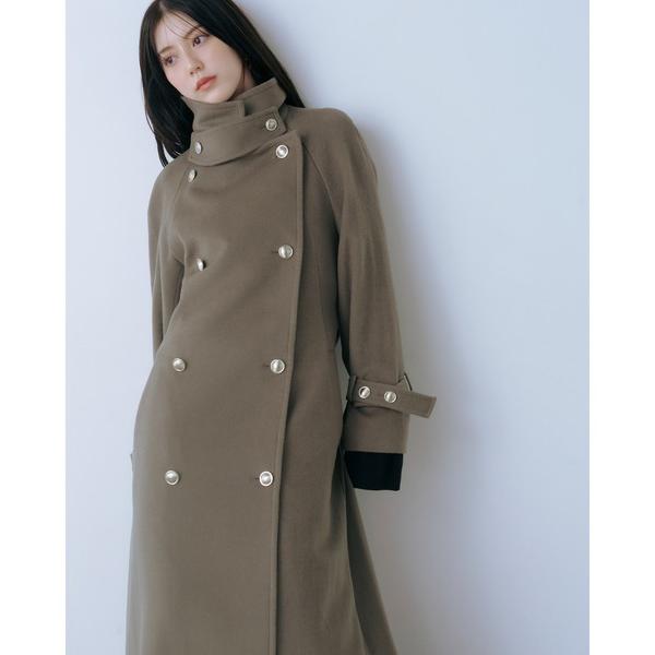 『セール実施中』ZOZO問い合わせ番号:98538112ショップ:SNIDEL，スナイデルブランド:SNIDEL，スナイデル商品名:ウールカシミヤスタンドカラーコートカテゴリ:ジャケット/アウター>チェスターコートブランド品番:SWF...