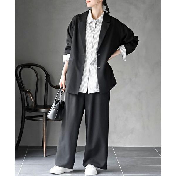 ZOZO問い合わせ番号:98538275ショップ:rps，アールピーエスブランド:rps，アールピーエス商品名:テーラージャケット×ワイドパンツセットアップカテゴリ:ジャケット/アウター>セットアップブランド品番:0700900383...