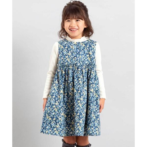 『タイムセール実施中』ZOZO問い合わせ番号:98538376ショップ:BEBE ONLINE STORE，ベベ オンラインストアブランド:BeBe，ベベ商品名:【お揃い】オンフルールフラワープリントジャンパースカート(80~150cm)カ...