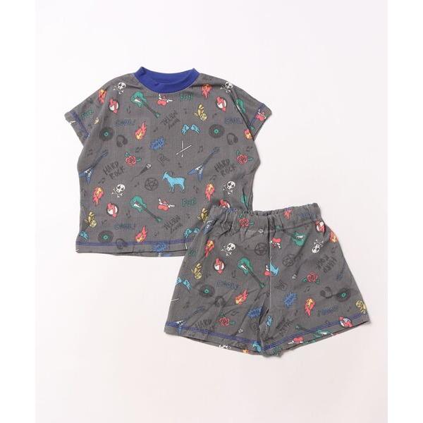 ZOZO問い合わせ番号:98538557ショップ:F.O.Online Store，エフオーオンラインストアブランド:Ampersand，アンパサンド商品名:かぶりパジャマ　ロック柄カテゴリ:ルームウェア>ルームウェア/パジャマブラン...