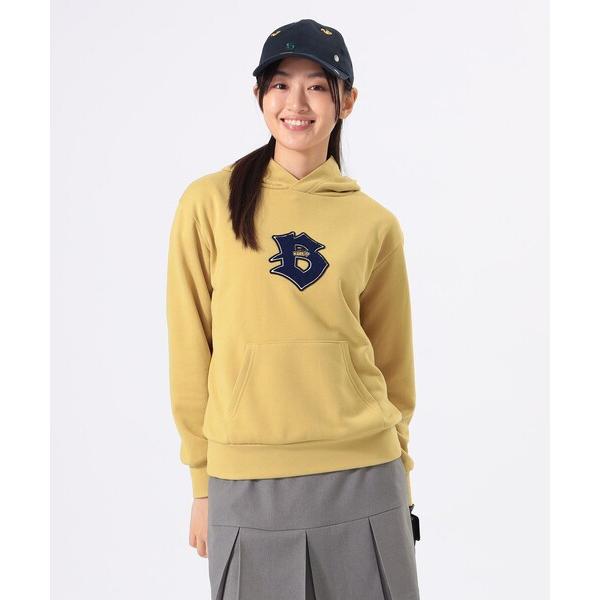 『タイムセール実施中』ZOZO問い合わせ番号:98538912ショップ:BEAMS GOLF，ビームスゴルフブランド:BEAMS GOLF，ビームスゴルフ商品名:〈WOMEN〉ORANGE LABEL / Bロゴワッペン 裏毛 パーカー（吸...
