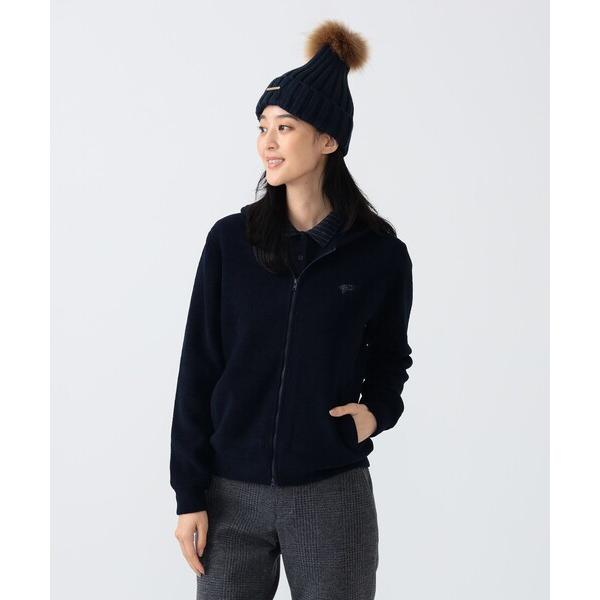 『セール実施中』ZOZO問い合わせ番号:98538916ショップ:BEAMS GOLF，ビームスゴルフブランド:BEAMS GOLF，ビームスゴルフ商品名:〈WOMEN〉PURPLE LABEL / パイル編み ニット フルジップ パーカー...