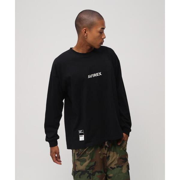ZOZO問い合わせ番号:98539006ショップ:AVIREX，アヴィレックスブランド:AVIREX，アヴィレックス商品名:《WEB＆DEPOT限定》CORE LOGO L/S T-SHIRT / コアロゴ 長袖Tシャツ / AVIREX ...