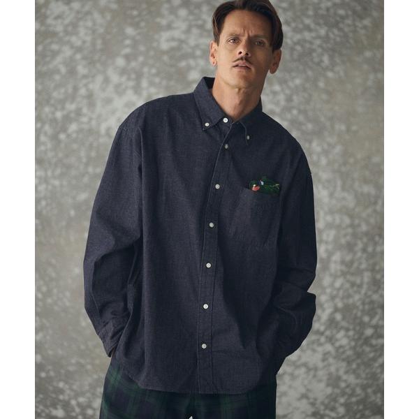 ZOZO問い合わせ番号:98539343ショップ:CAMBIO，カンビオブランド:THEOREM，セオレム商品名:ms6265- 8oz Denim LS Shirt デニムシャツ(TRM-T6663)カテゴリ:トップス>シャツ/ブラ...