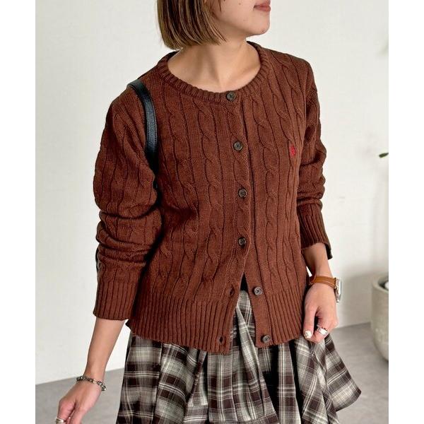 『セール実施中』ZOZO問い合わせ番号:98540238ショップ:CPCM，シーピーシーエムブランド:U.S. POLO ASSN.，ユーエスポロアッスン，CPCM，シーピーシーエム商品名:ケーブルカーディガンカテゴリ:トップス>カー...