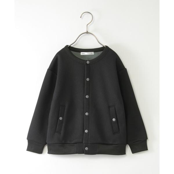 『タイムセール実施中』ZOZO問い合わせ番号:98540314ショップ:ikka LOUNGE，イッカラウンジブランド:ikka，イッカ商品名:【親子コーデ】ボンディングクルーカーデブルゾン（110~160cm）カテゴリ:ジャケット/アウタ...