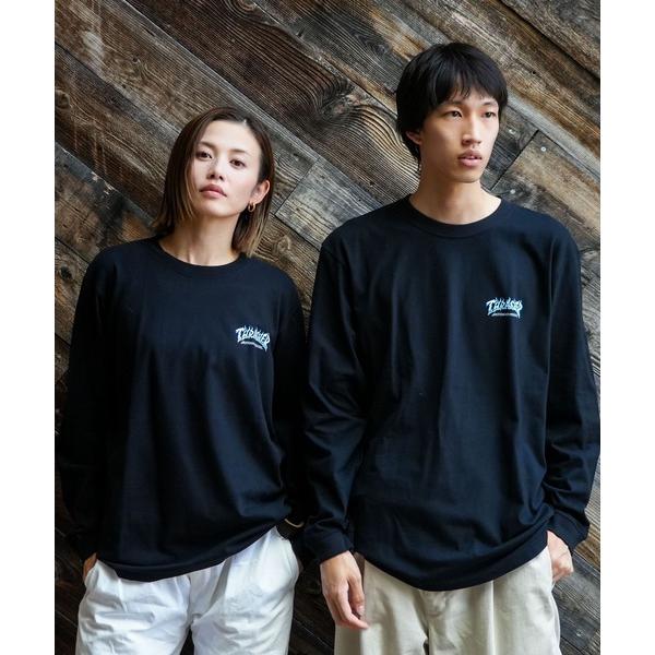 『セール実施中』ZOZO問い合わせ番号:98540992ショップ:THRASHER by RIFFLEPAGE，スラッシャー バイ リフルページブランド:THRASHER，スラッシャー商品名:FIRE LOGO L/S T-SHIRTS/T...