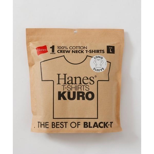 『タイムセール実施中』ZOZO問い合わせ番号:98541115ショップ:Mac-House，マックハウスブランド:HANES，ヘインズ，Mac-House，マックハウス商品名:【 綿100% 】Hanes KUROクルーネック(クロ) ロン...
