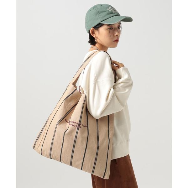 ZOZO問い合わせ番号:98541555ショップ:BAYFLOW，ベイフローブランド:beej，ビージ，BAYFLOW，ベイフロー商品名:[A4サイズ収納可]【beej(ビージ)】Strip Bagカテゴリ:バッグ>トートバッグブラン...